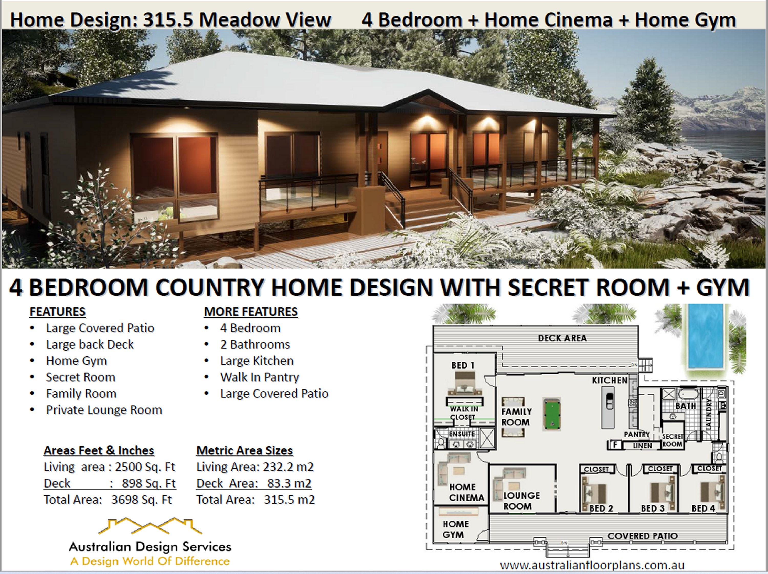 House Plans With Secret Rooms