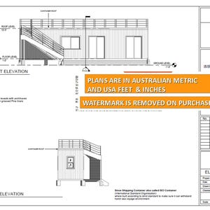 Construction Plan#40 RH LIB: Construction Set 40-foot Shipping ...