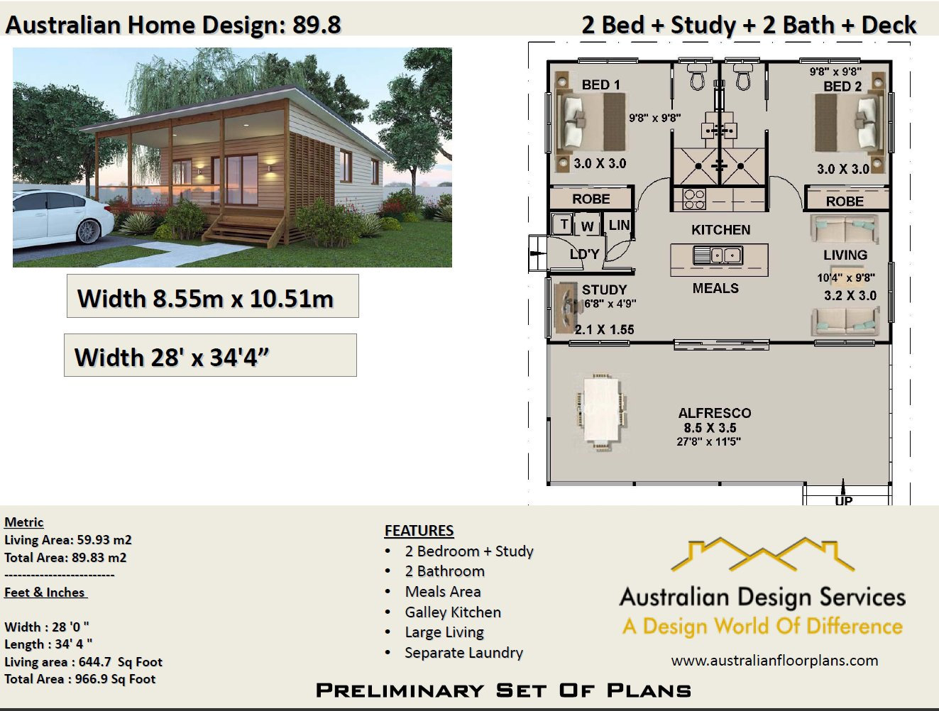 30x40 House Floor Plans 2 Bedroom 30x40 House Plan | 30 By 40 House
