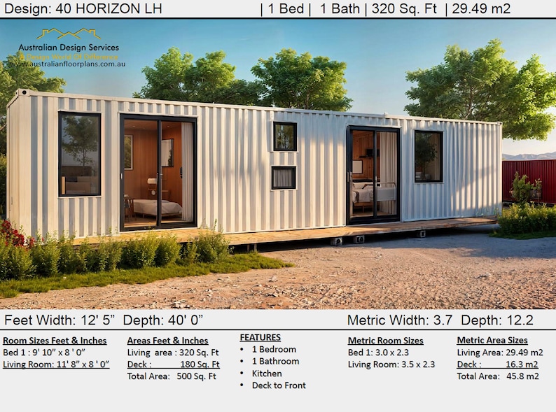 Build Plan#40 Horizon: Concept Plans/ Blueprints for a Shipping ...