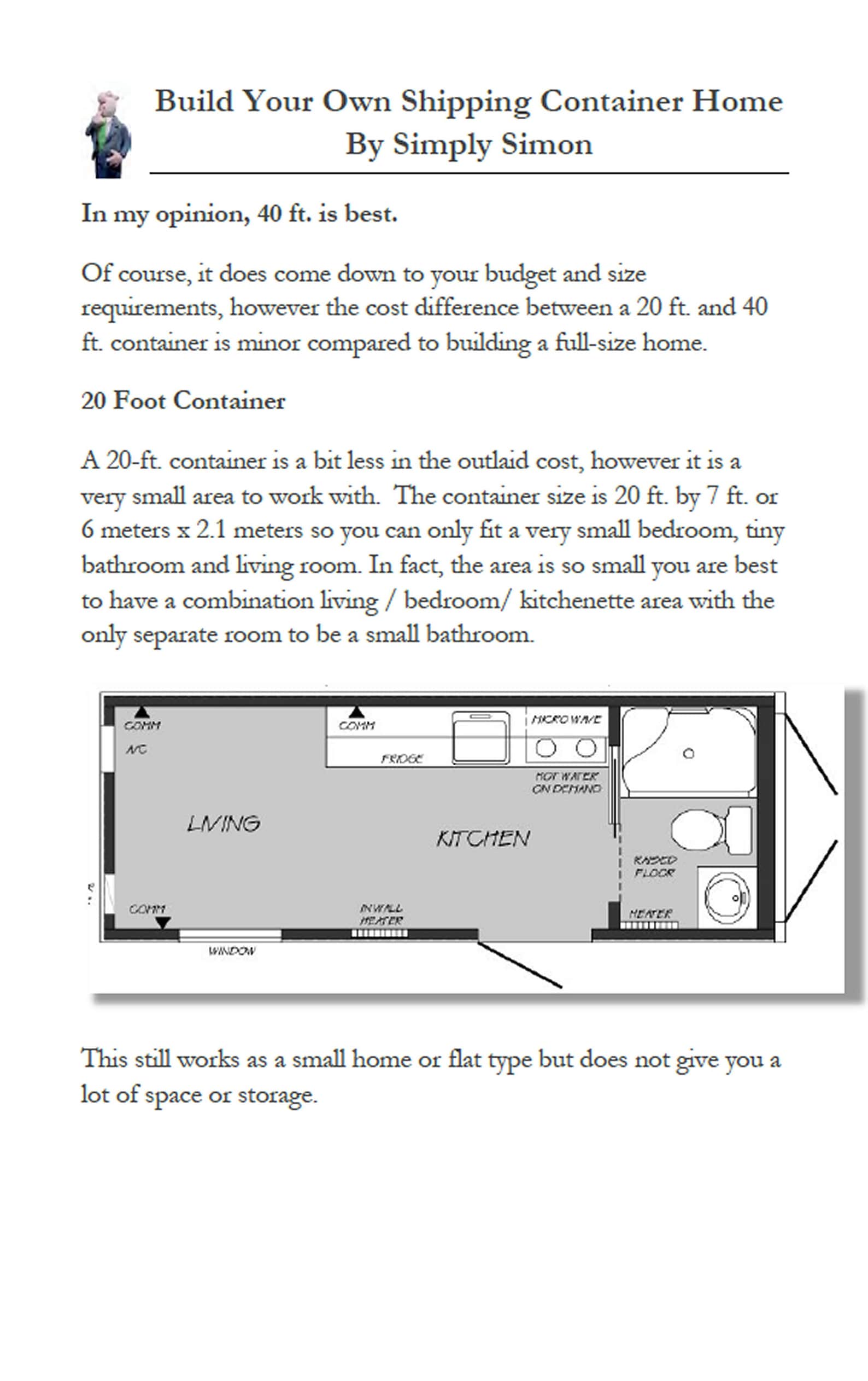 Simple Simons Guide to Building a Container Home- Made Simple: Buy Your ...