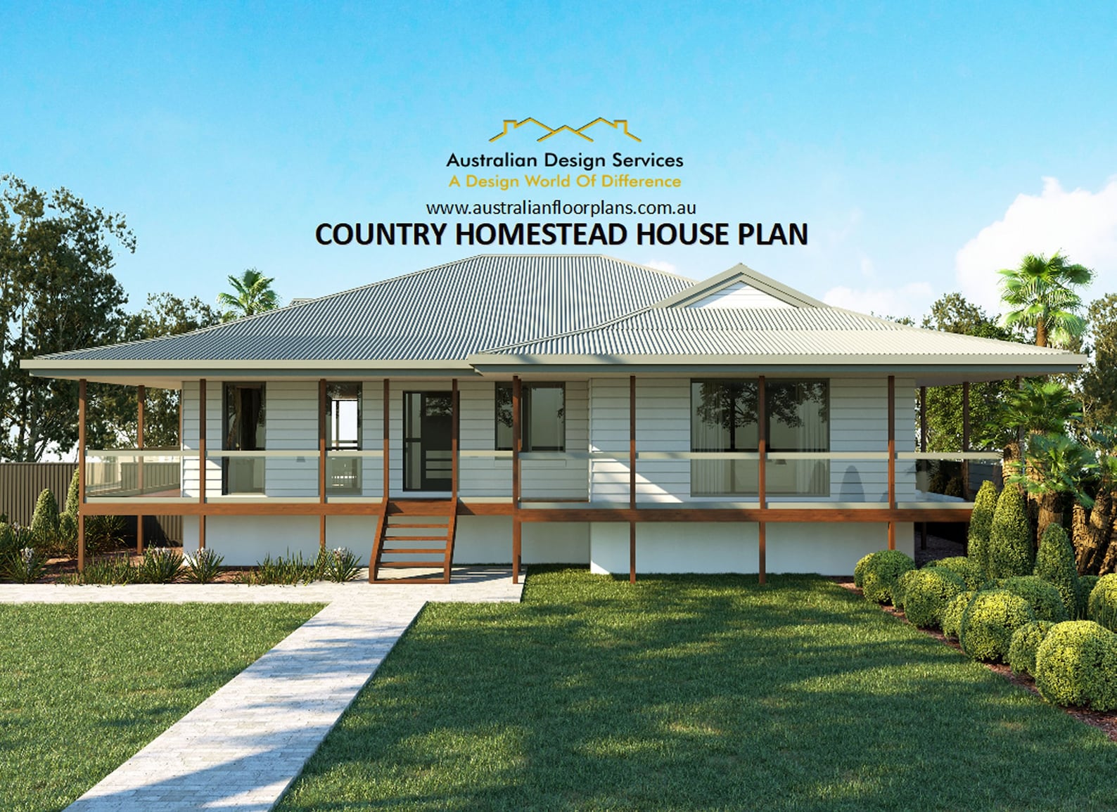 Homestead House Plan 4 Bedroom House Plans Home Plans 4 Bedroom Design ...