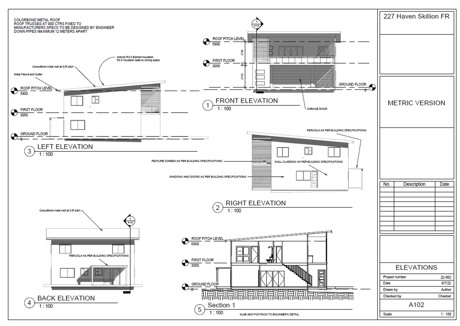 Garage Apartment 3 Bedroom House Plan No-227 Haven RH Living - Etsy