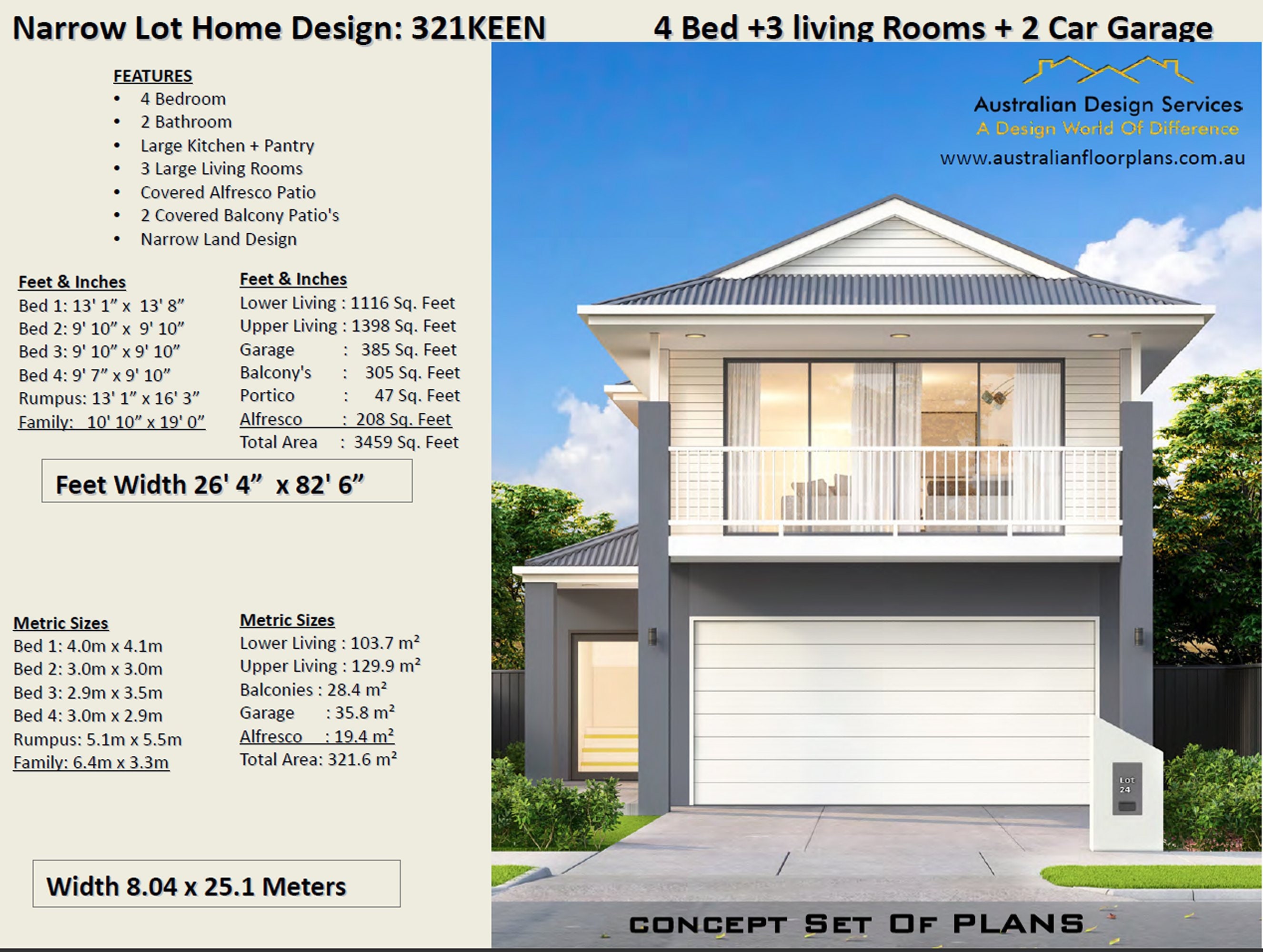 Discover Our Modern 2-storey Design Tailored for Narrow Lots. This 4 ...