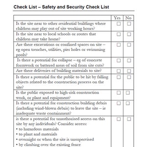 Construction Template for Sale-base Stage Check List-ideal for New Home ...