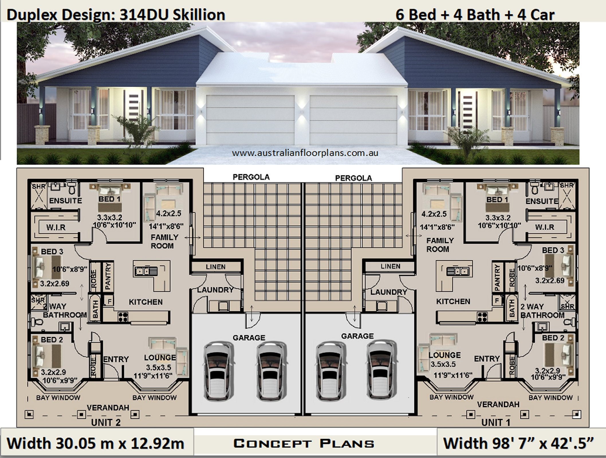 369.2m2 or 3974 Sq Foot 6 Bedrooms 4 Bathrooms Duplex - Etsy