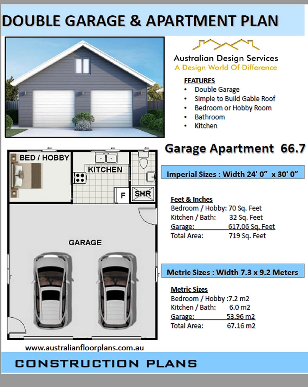 Build Your Dream Garage Apartment – Garage Apartment Combo-garage With ...