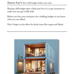 Simple Simons Guide to Building a Container Home- Made Simple: Buy Your ...