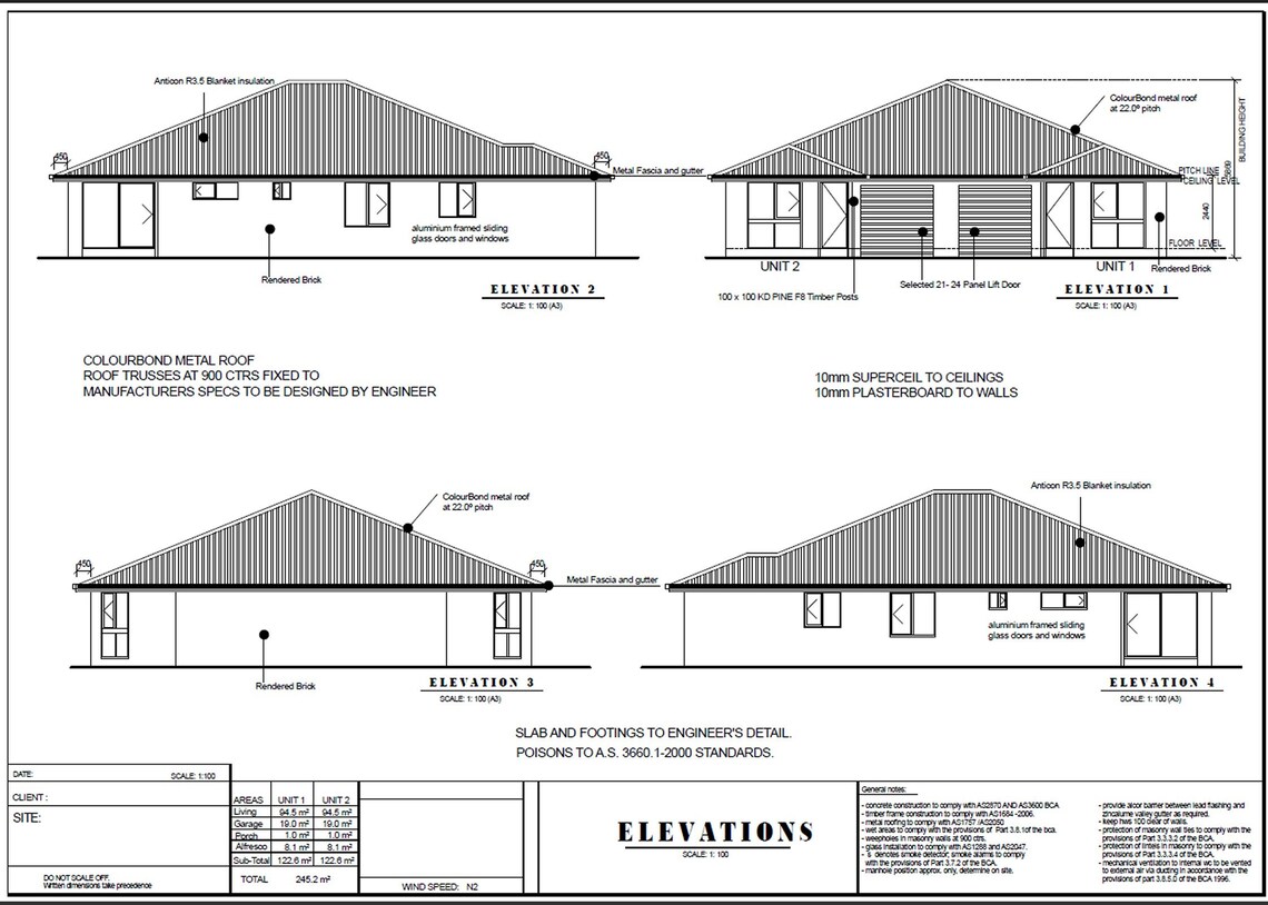 Hipster 6 Bed Duplex Plans | 2640 Sq. Foot or 245.2 M2 | Narrow Land 6 ...