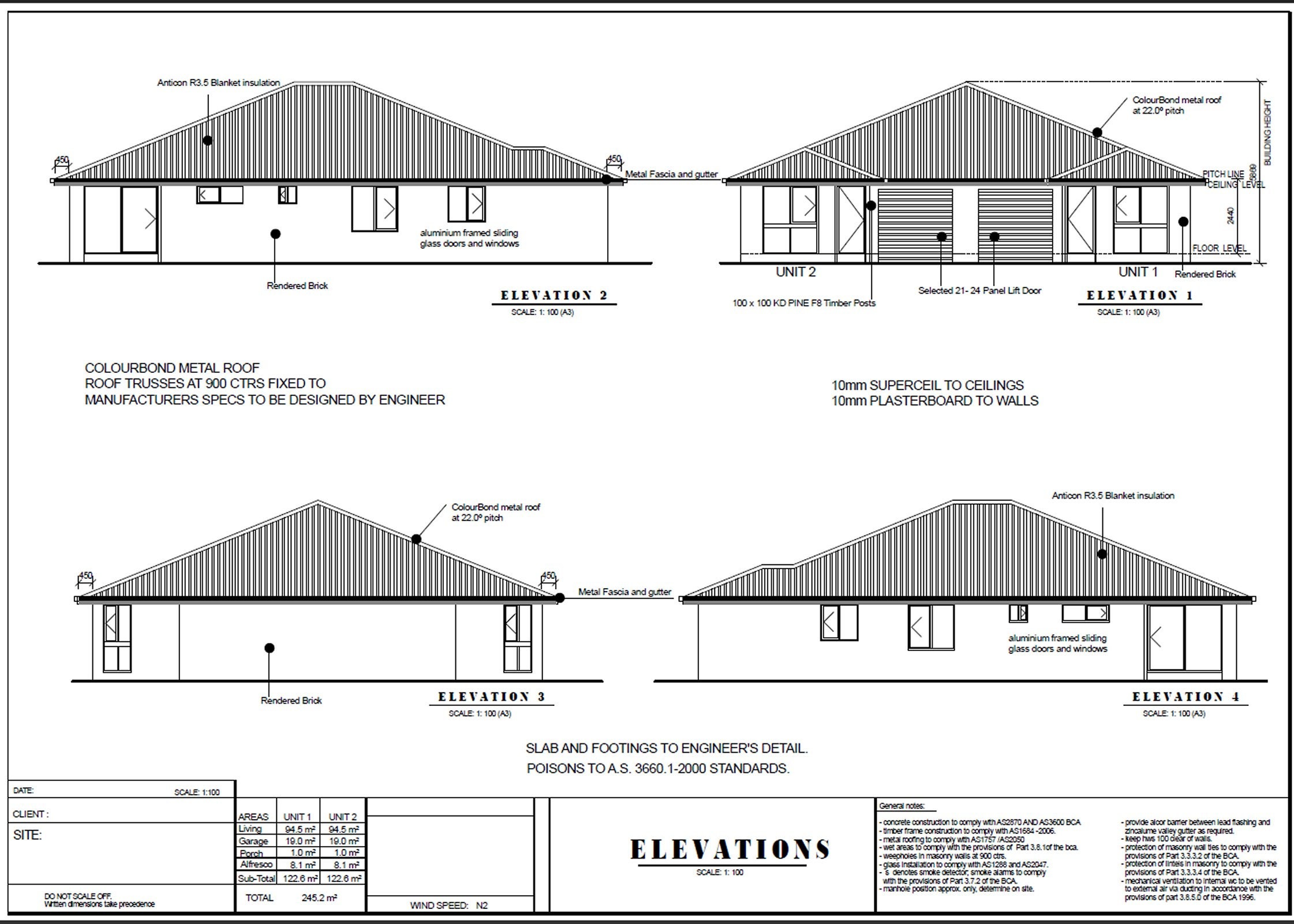 Hipster 6 Bed Duplex Plans | 2640 Sq. Foot or 245.2 M2 | Narrow Land 6 ...