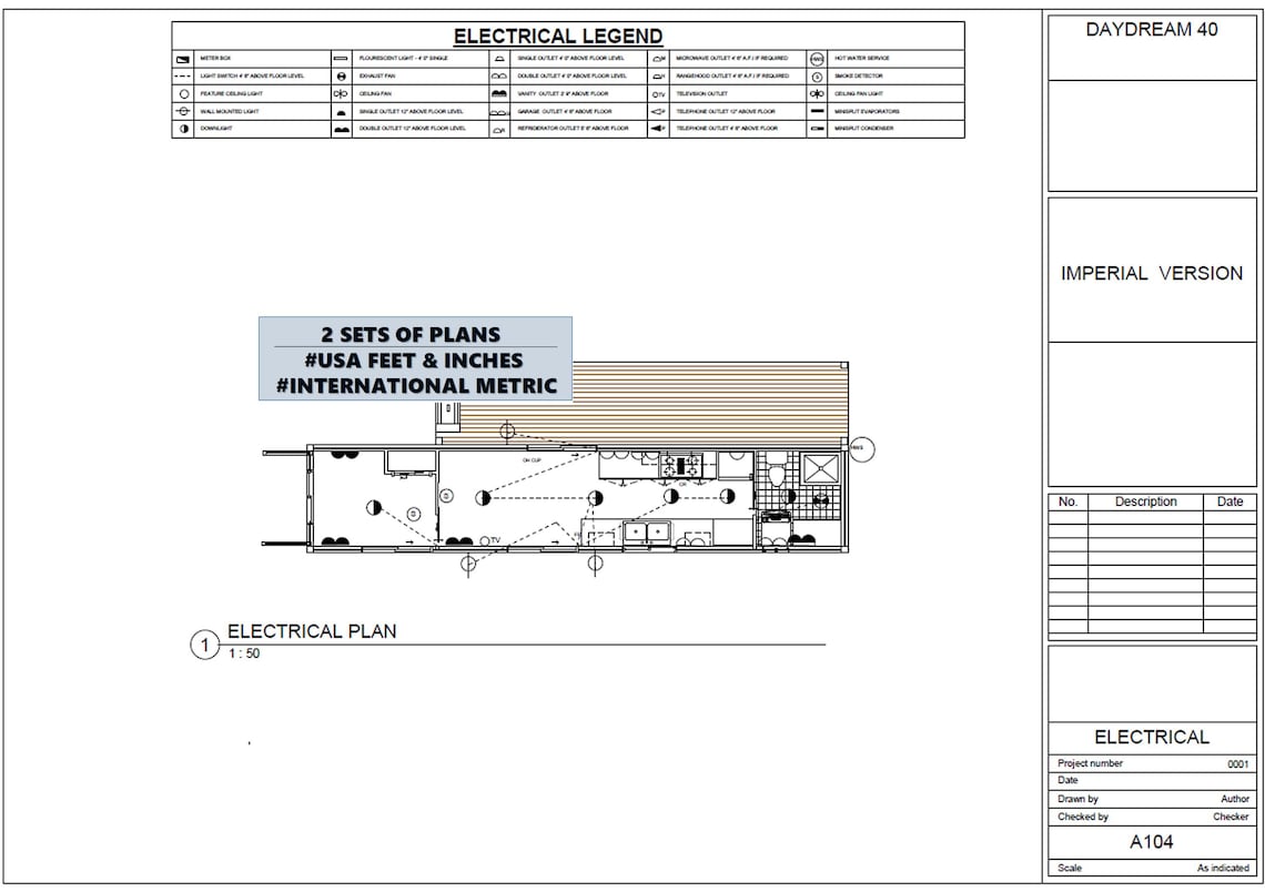Build Plan#40 Daydream: 40 Foot Shipping Container Home | Concept House ...