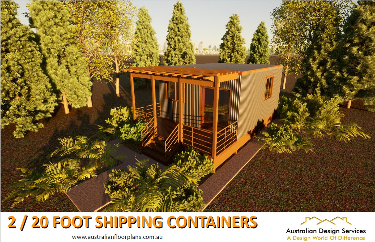 Customizable Shipping Container Home Construction Set of House Plans ...