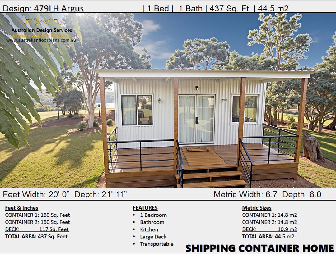 Build Plan#479lh Argus | Conex House Plans | House Plans Container Home ...