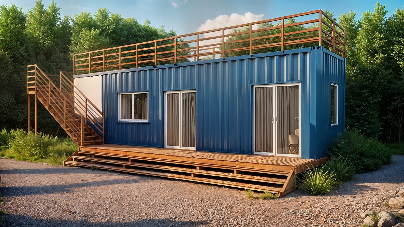 Construction Plan#40 RH LIB: Construction Set 40-foot Shipping ...