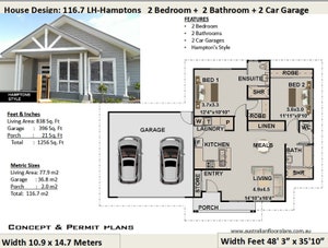 Willow Lane II House Plan, 1710 Square Feet - Etsy Canada