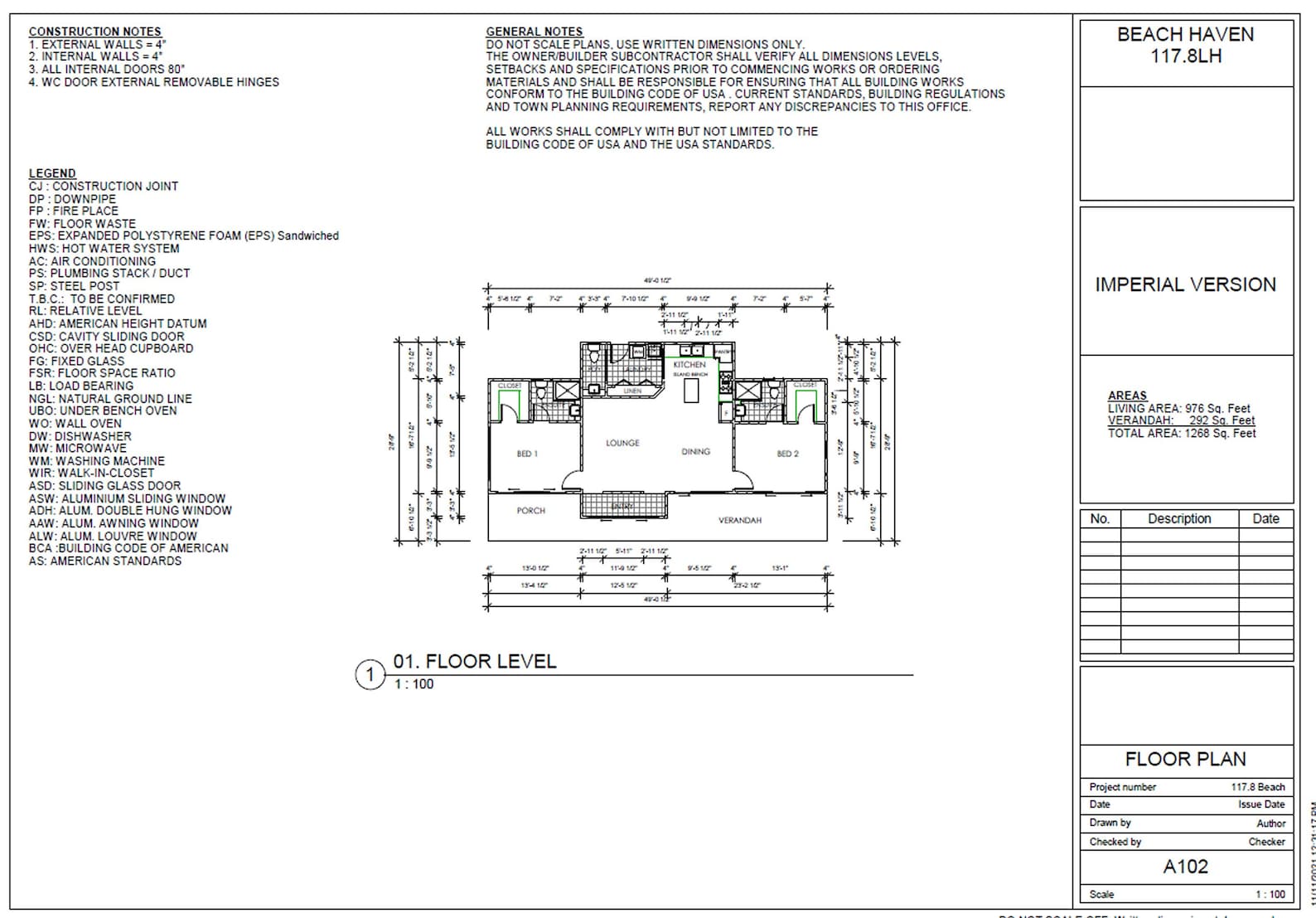 MODERN GRANNY FLAT - Small and Tiny Home Design 90.6m2/ 976 Sq. Feet ...