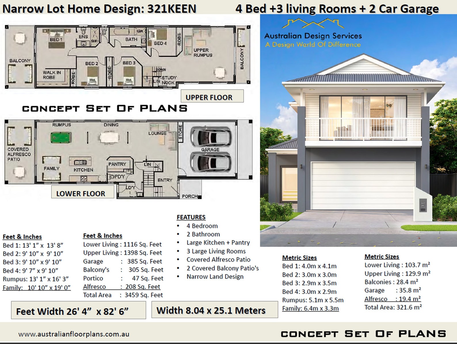 Discover Our Modern 2-storey Design Tailored for Narrow Lots. This 4 ...