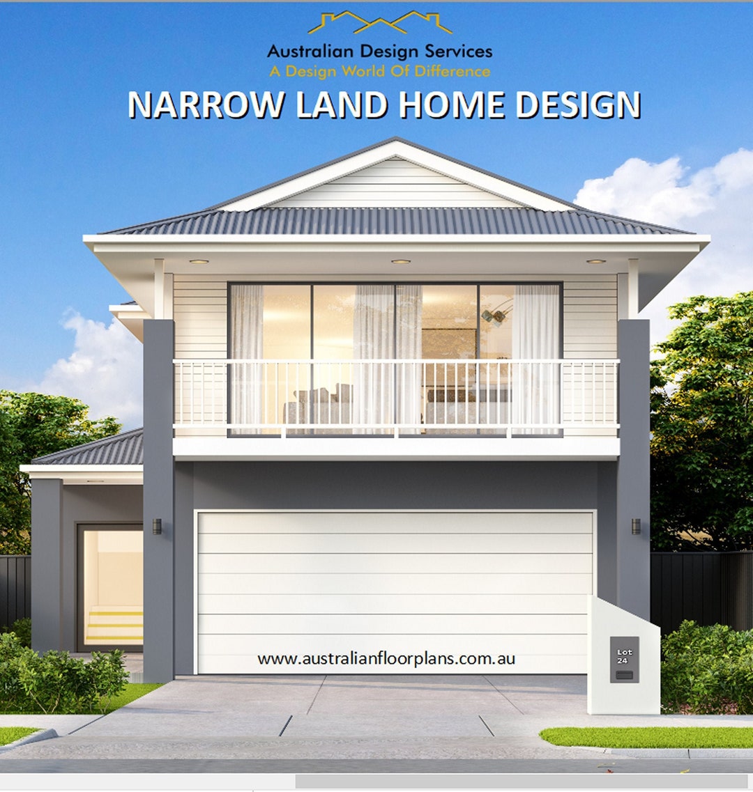 Discover Our Modern 2-storey Design Tailored for Narrow Lots. This 4 ...