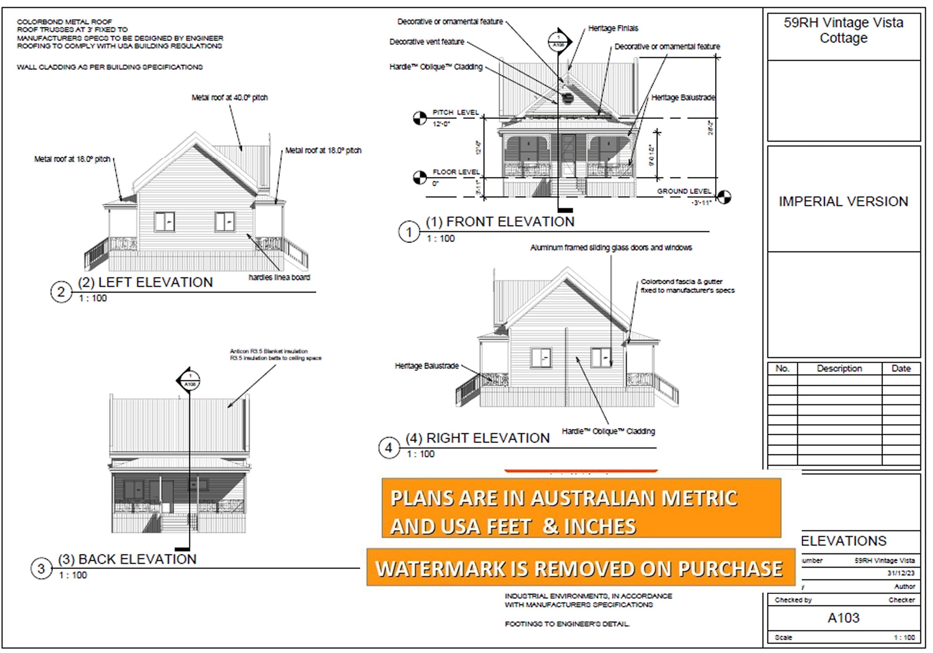 Construction Plan#59 RH VIN: Accessory Dwelling Unit -granny Flat- 635 ...