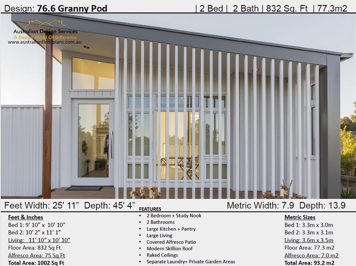 Stylish Small & Tiny Home Designs Under 1000 Sq Ft (93 Sq Meters) – 2 ...