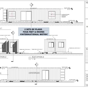 Construction Plan#80 Keppel: 4 Bedroom Shipping Container Home 80 ...