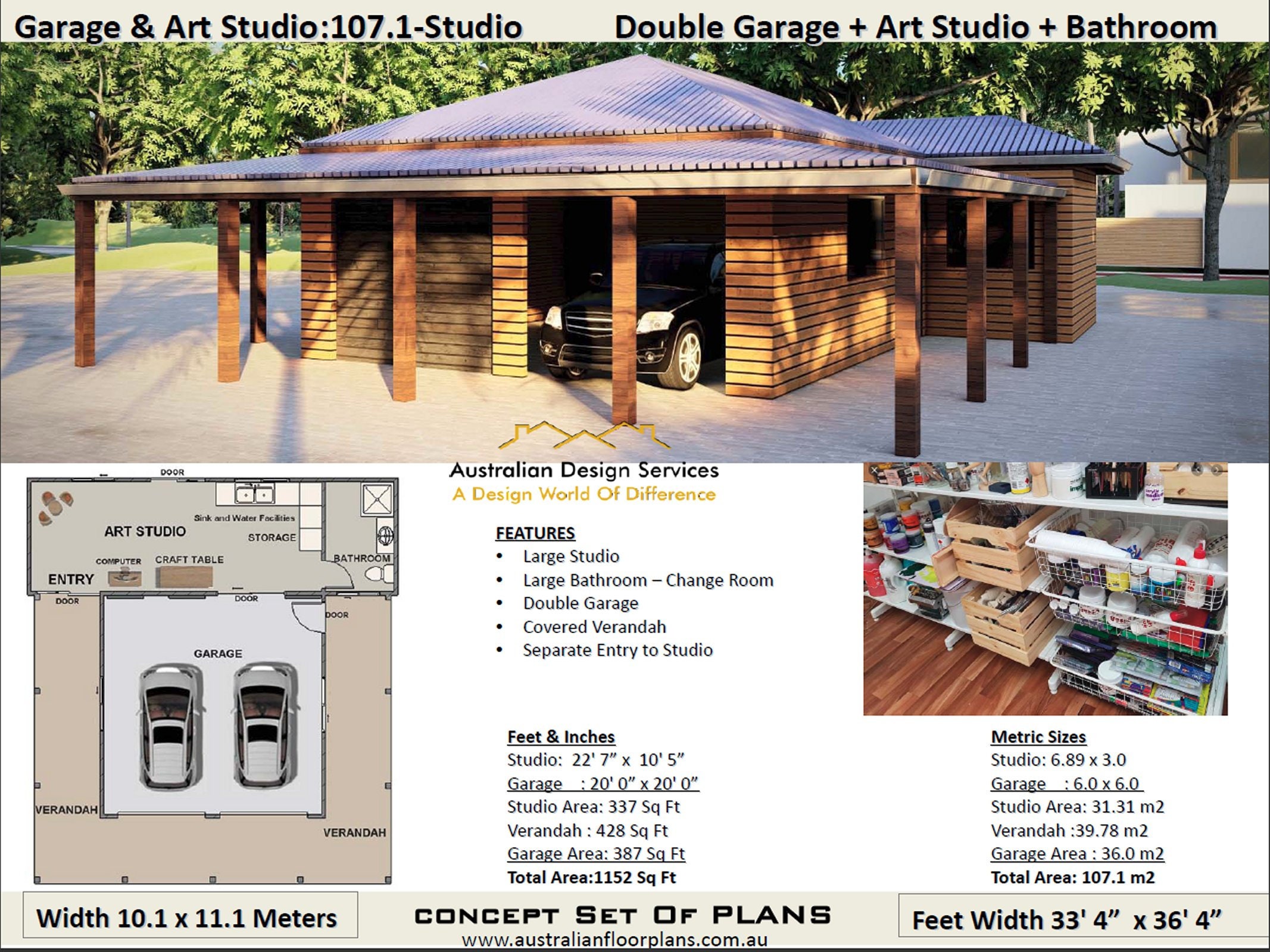 Art Studio Design Plans