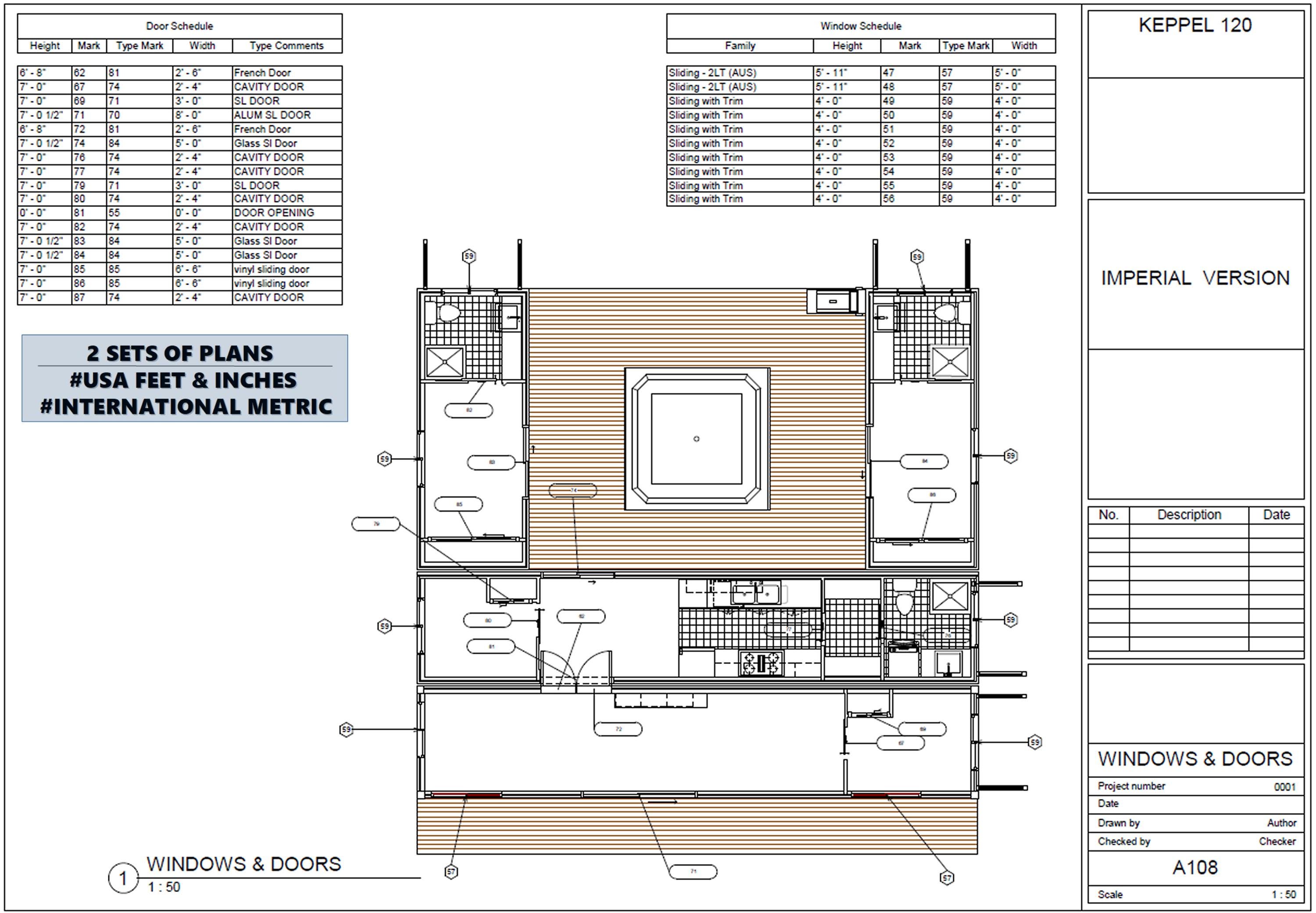 Build Plan#120 Keppel: 40 X 40 Innovative Shipping Container House ...