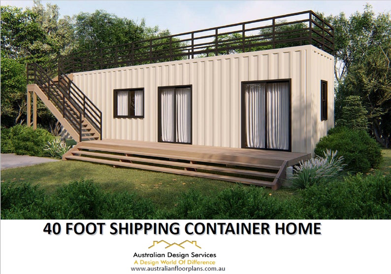 SHIPPING CONTAINER HOME 40-foot Container Shipping Container Cargo ...