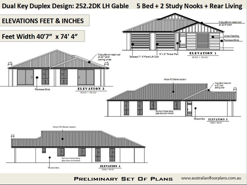 Duplex Design 5 Bedrooms 2 Study Areas Dual Key Duplex Design Duplex ...