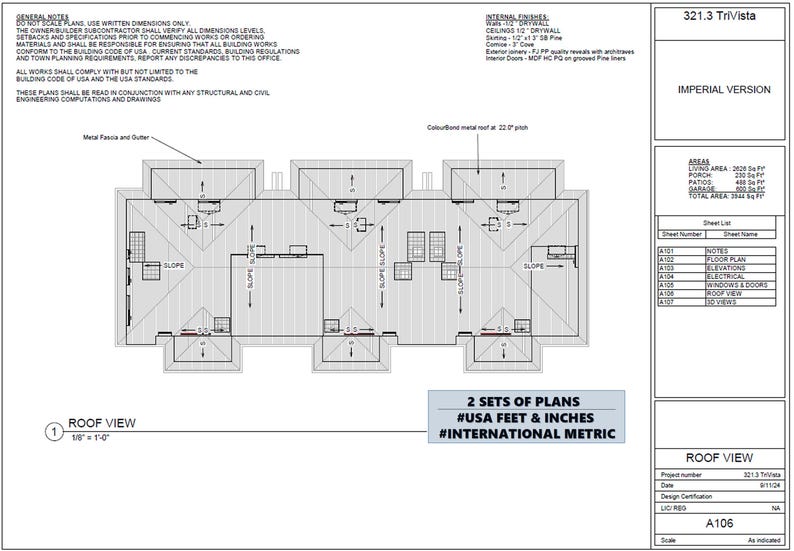 Triplex Best-selling House Plans | 6 Bed 3 Bath Triplex House Plans ...