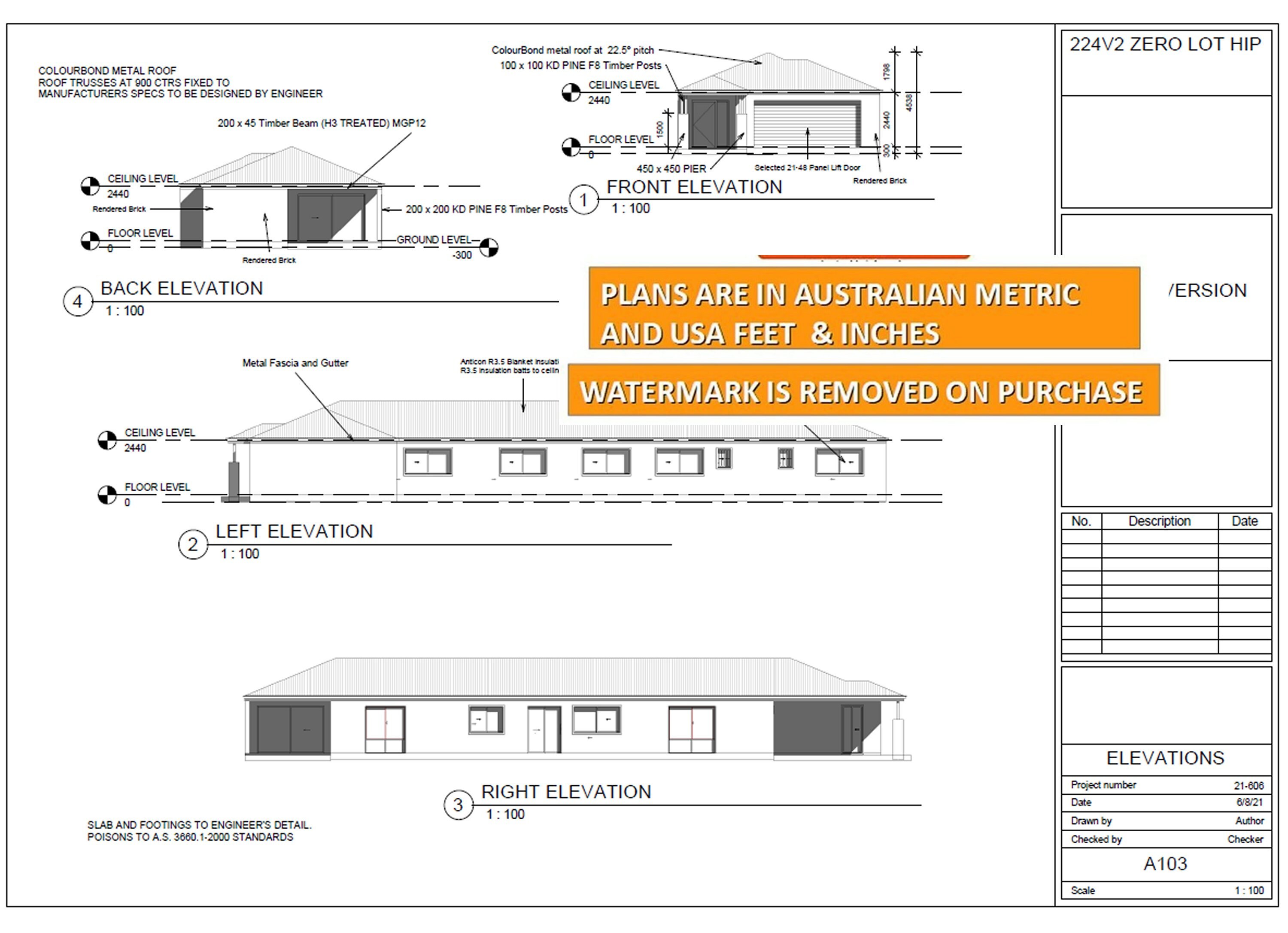 Modern Architecture: Sleek and Smart Design 4 Bedroom Floor Plan 4 ...
