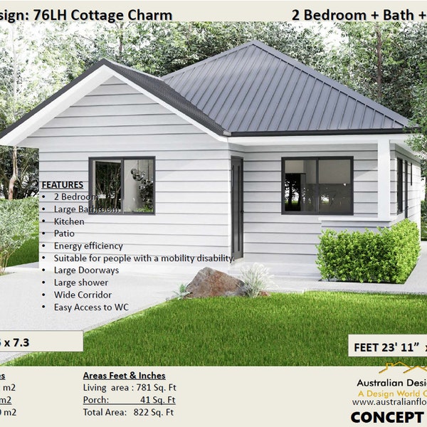 Tiny Home Plans - Etsy