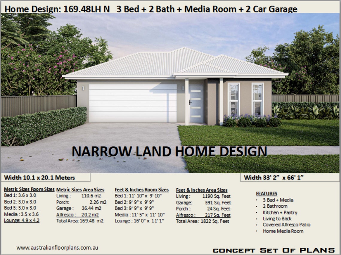 House Plan / Small Home Design/ House Plans Small Family Home Design - Etsy