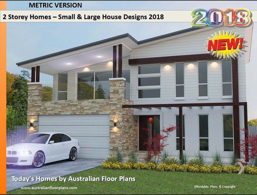 Distinctive 2 Storey Homes Designs - Two Storey House Design Book ...