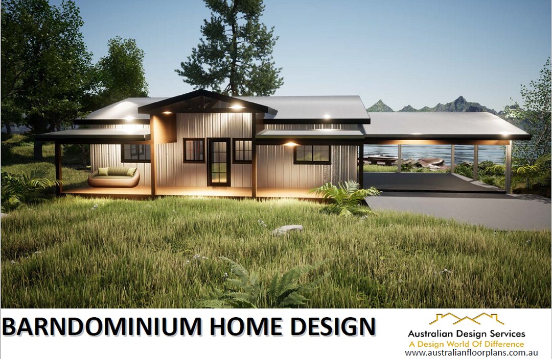 Barndominium Floor Plans - 2 Bedroom - 2 Bath - 1200 Sqft or 112 M2 ...