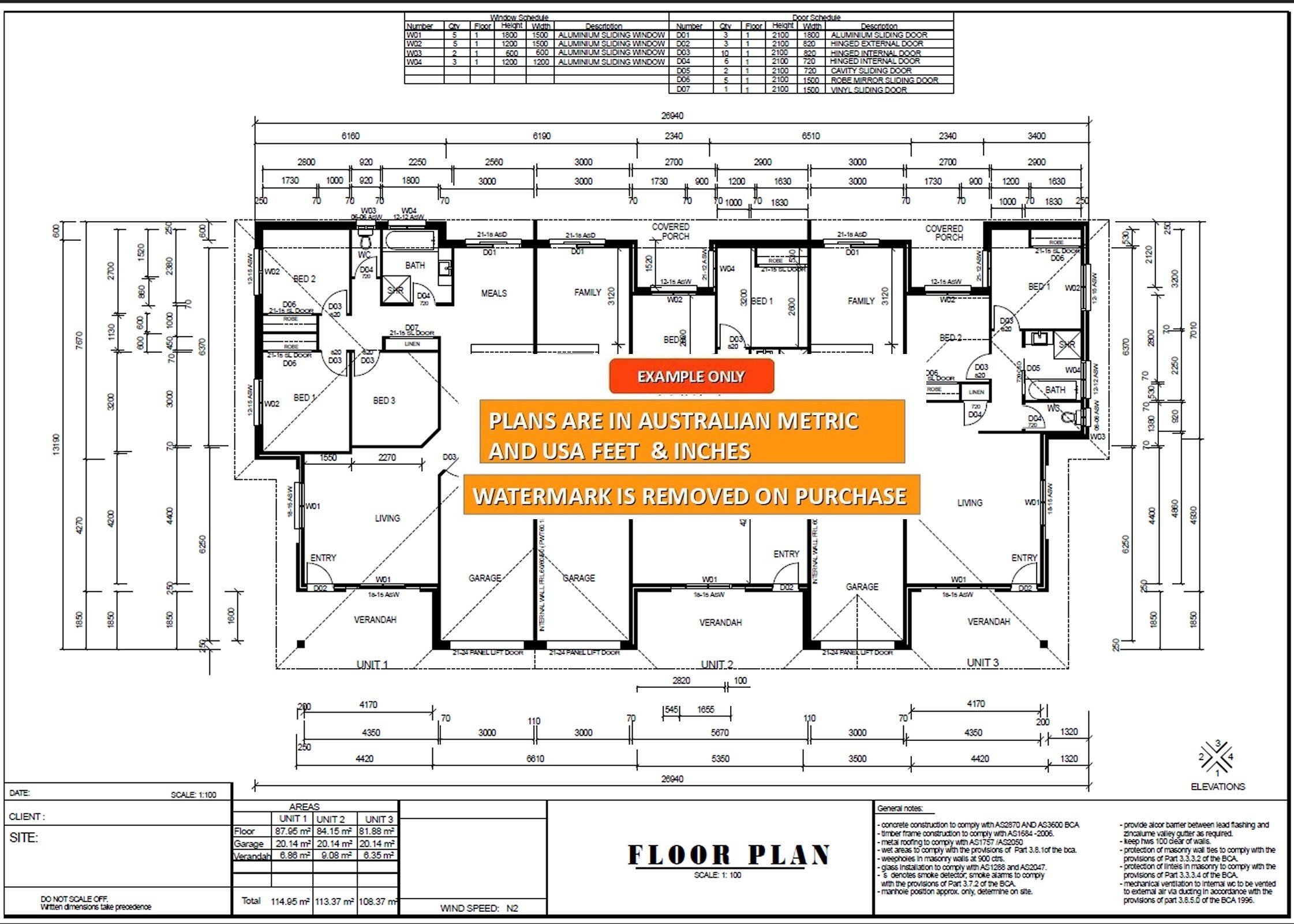 3618sq Foot or 336 M2 | 7 Bedrooms Triplex Design | 3x 2x 2 Bedroom ...