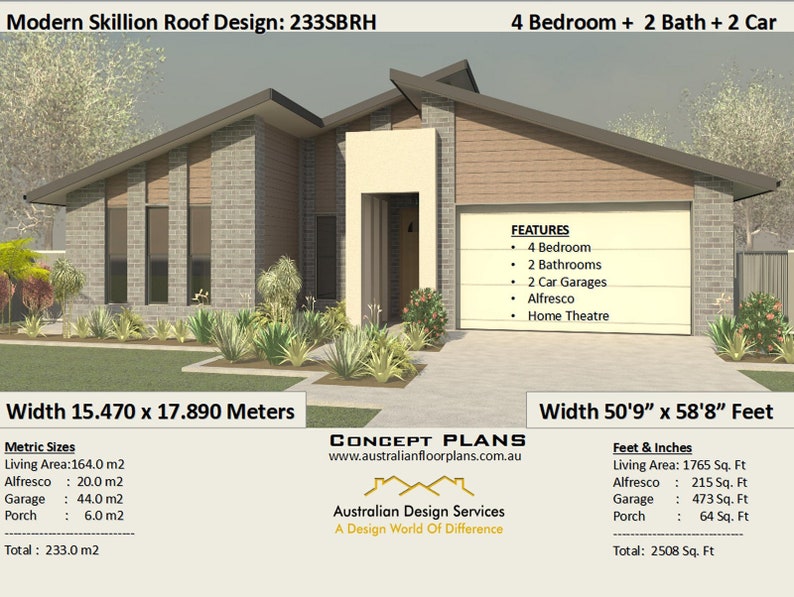 233SBRH Cad DWG Version: 2508 Sq Foot 233 M2 House Plans - Etsy