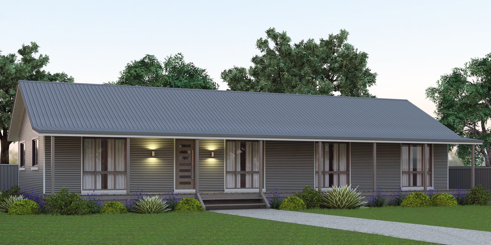 Country Home Design 3 Bedrooms | 2 Bathrooms | Large Living Area ...