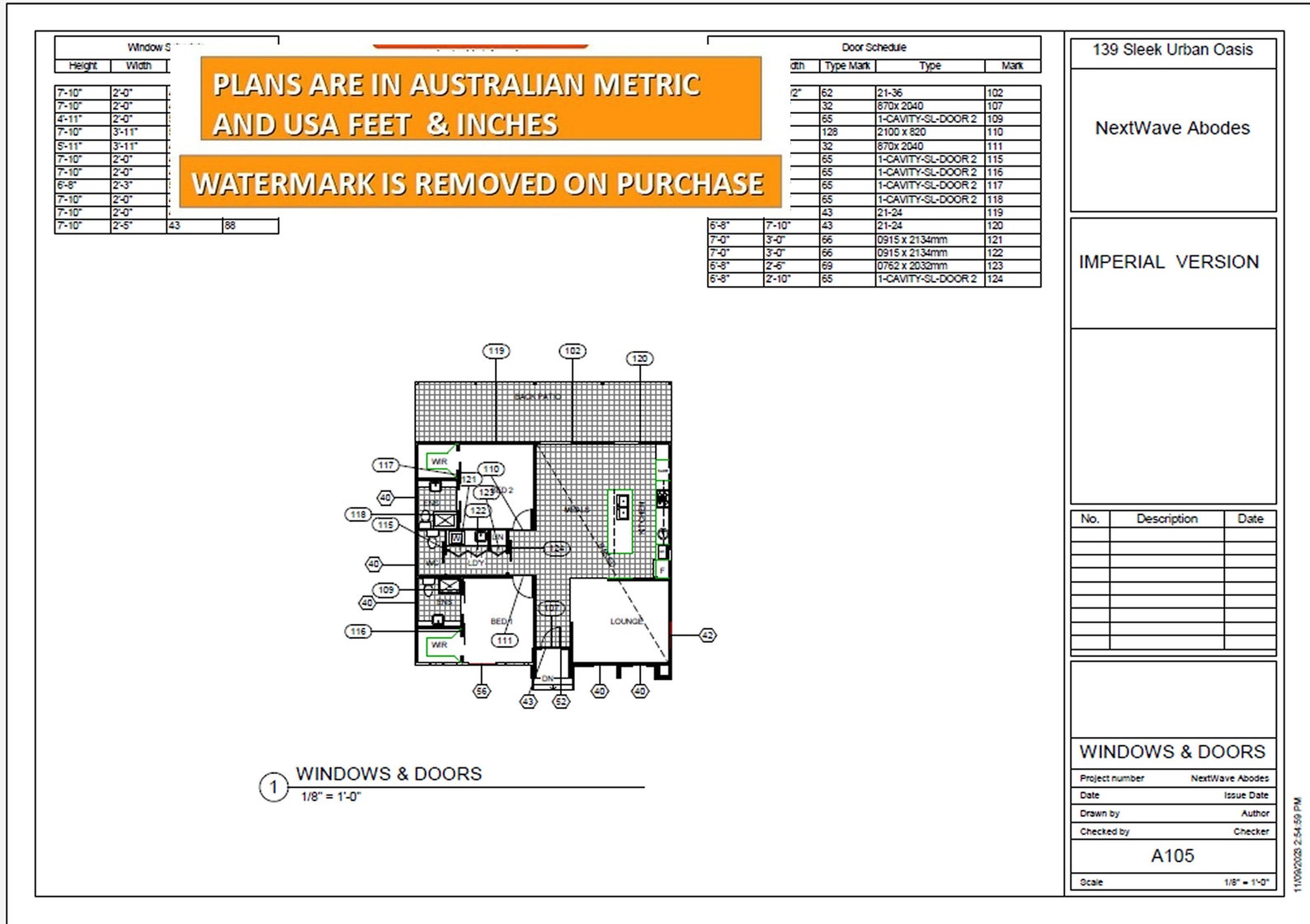 DESIGN 139-1200 Sq Foot /196 M2 - Modern Sleek Urban Oasis House Plan ...