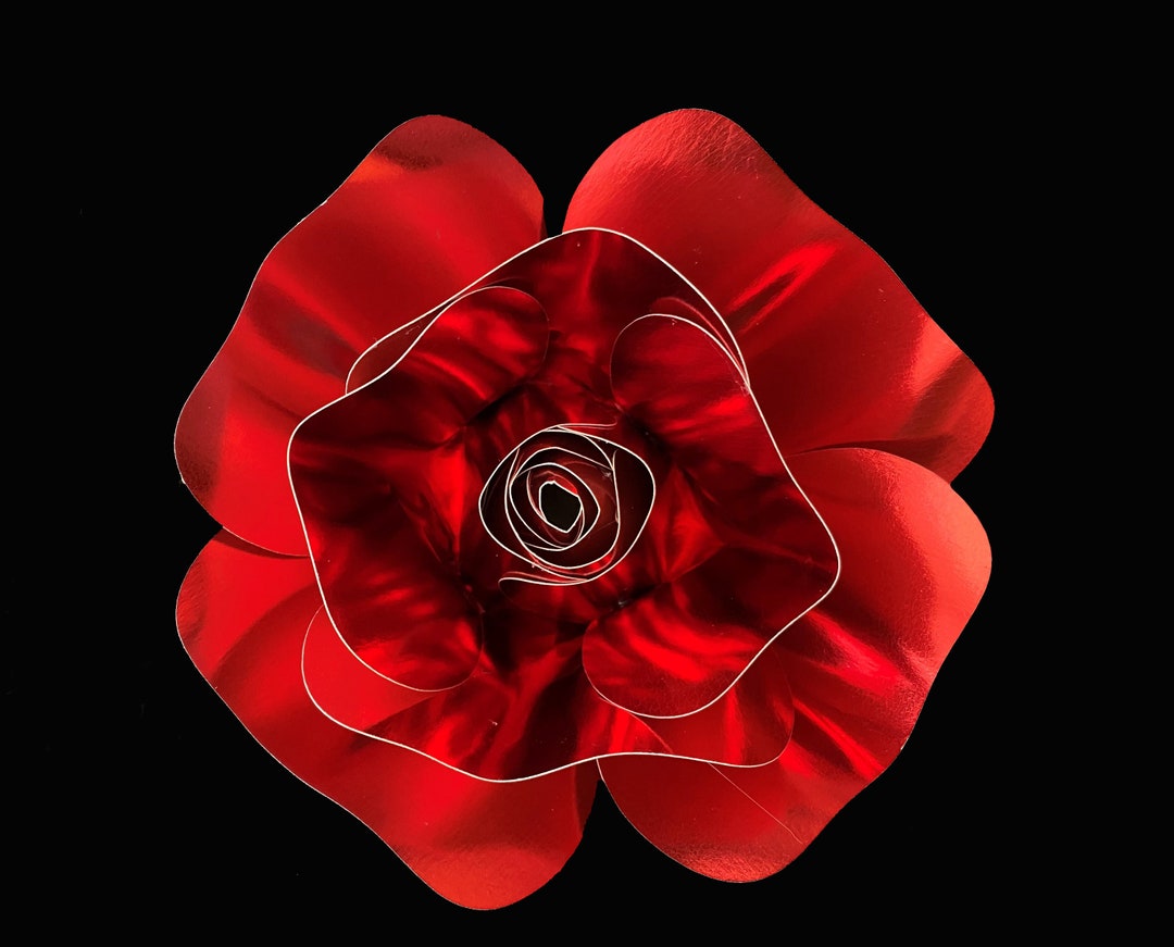 Extra Small Rose Paper Flower - Style #1 - Etsy