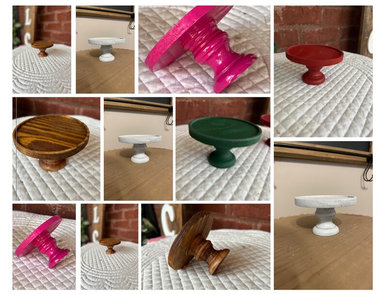 Mini Wood Riser Tiered Tray Decor All Occasion Wood Tier - Etsy