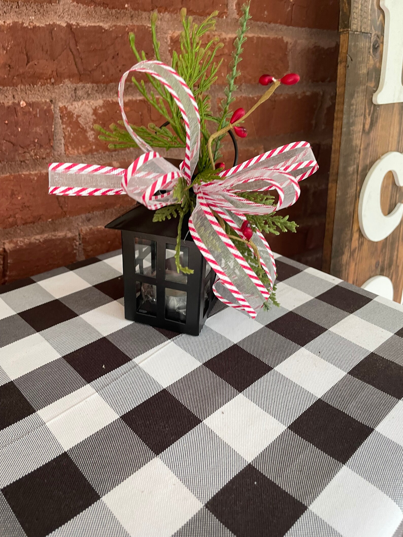 Tiered Tray Lantern Tiered Tray Decor Christmas Tiered Tray | Etsy