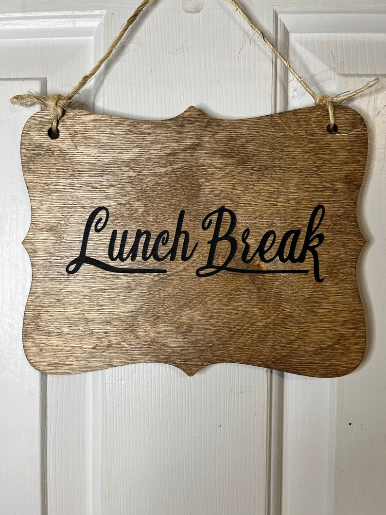 Do Not Disturb Office Sign Lunch Break Sign Office Door - Etsy