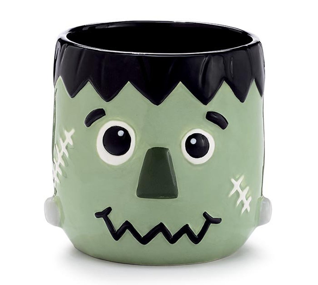 SCARY SWEET FRANKENSTEIN Candy Dish Halloween Décor, Frankie Accent ...
