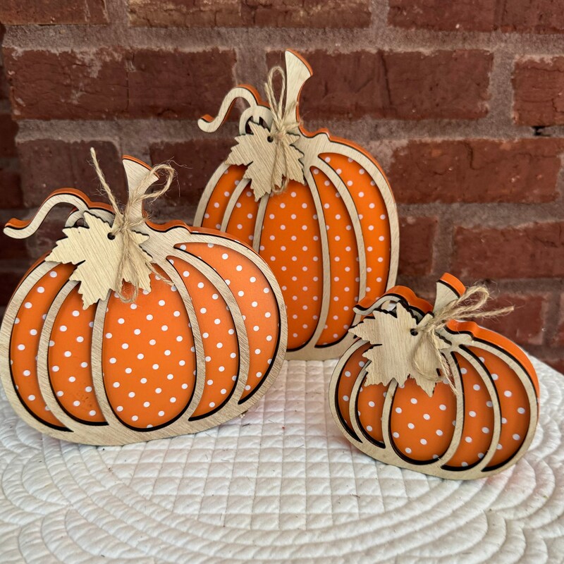 Polka Dot Pumpkins - Etsy