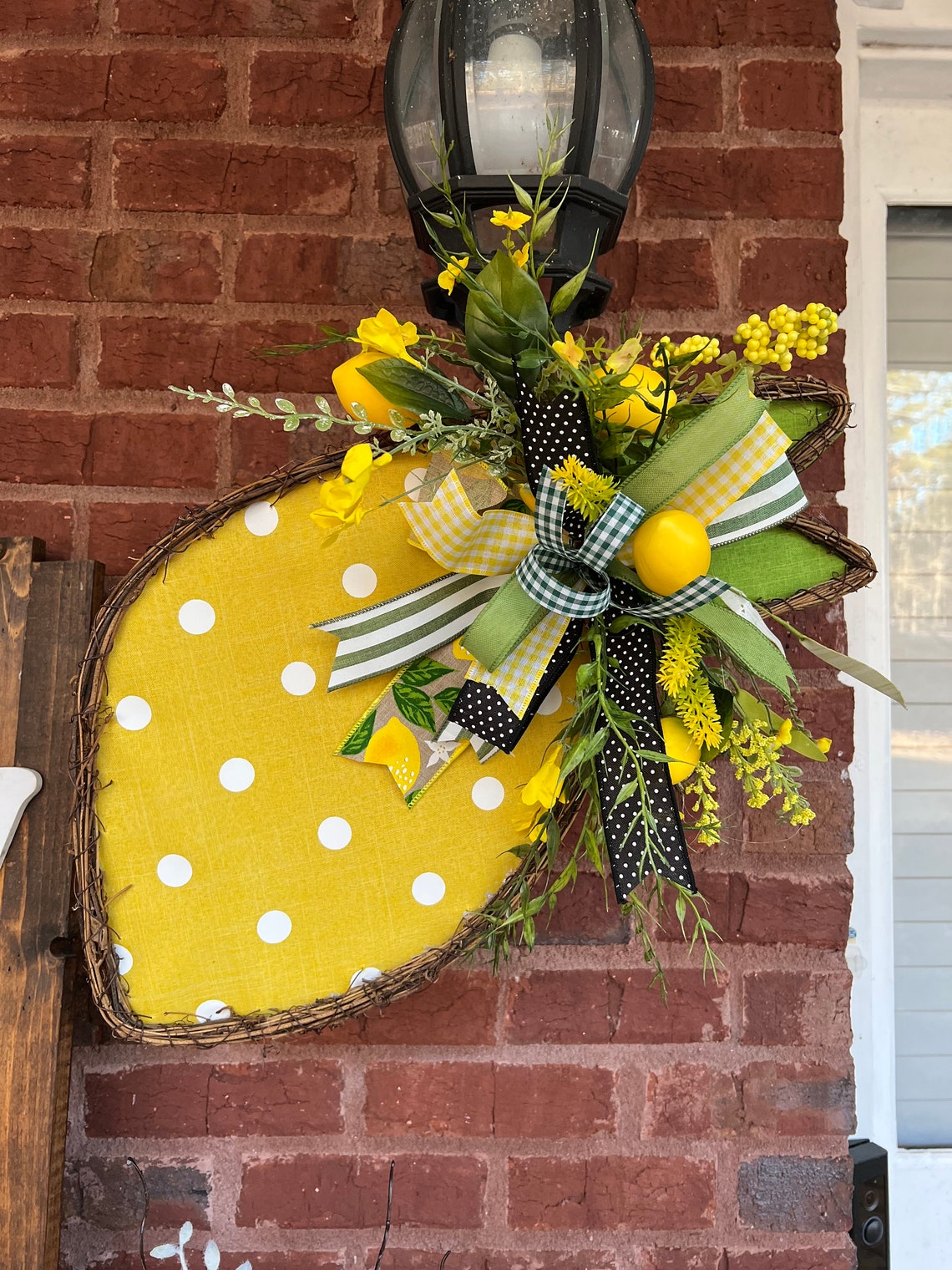 Lemon Door Hanger Spring Lemonade Door Hanger Lemonade - Etsy