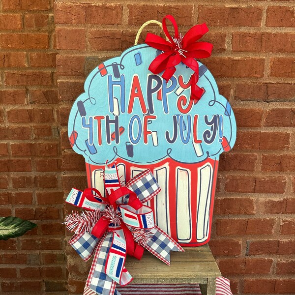 4th of July Door Decor - Etsy