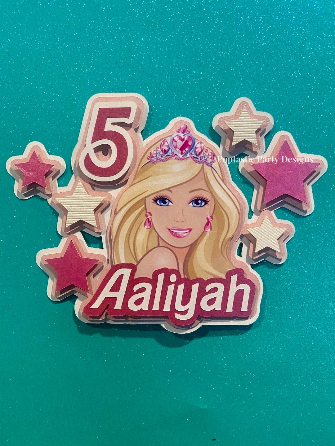 Barbie Cake Topper | Barbie Topper | Custom Barbie Cake Topper | Barbie ...