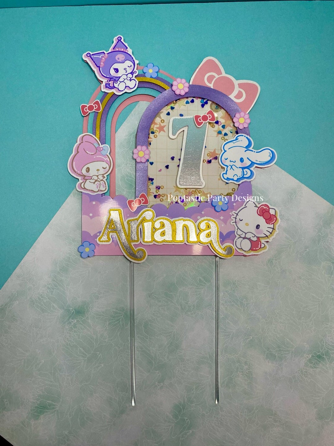 Sanrio Cake Topper 3D Shaker Customise Sanrio Birthday Cake Sanrio ...
