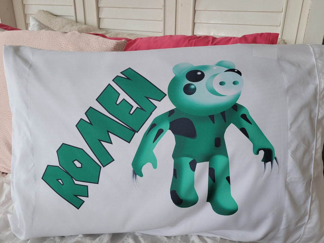 Personalized Pillowcase, Roblox, Piggy Roblox, Personalized Roblox ...